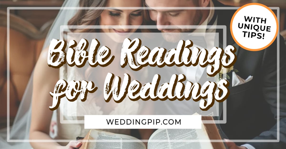 Unique Bible Readings for Weddings: A Comprehensive Guide for Couples